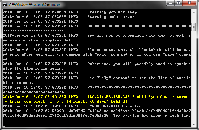 Wallet Sync Issue [Proof of work too weak for block] · Issue #41 · forknote/forknote · GitHub