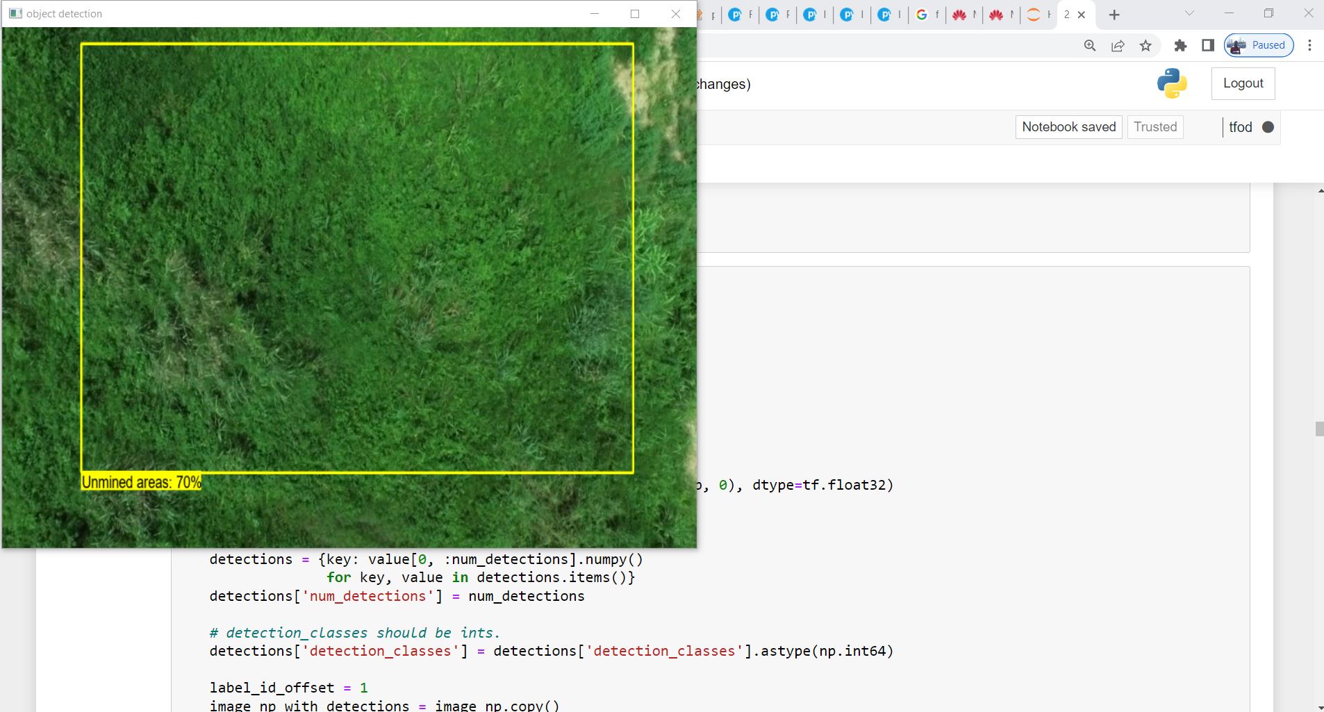 GitHub - Dex247/Mined-and-Unmined-Areas-Detection-Using-The-Drone ...