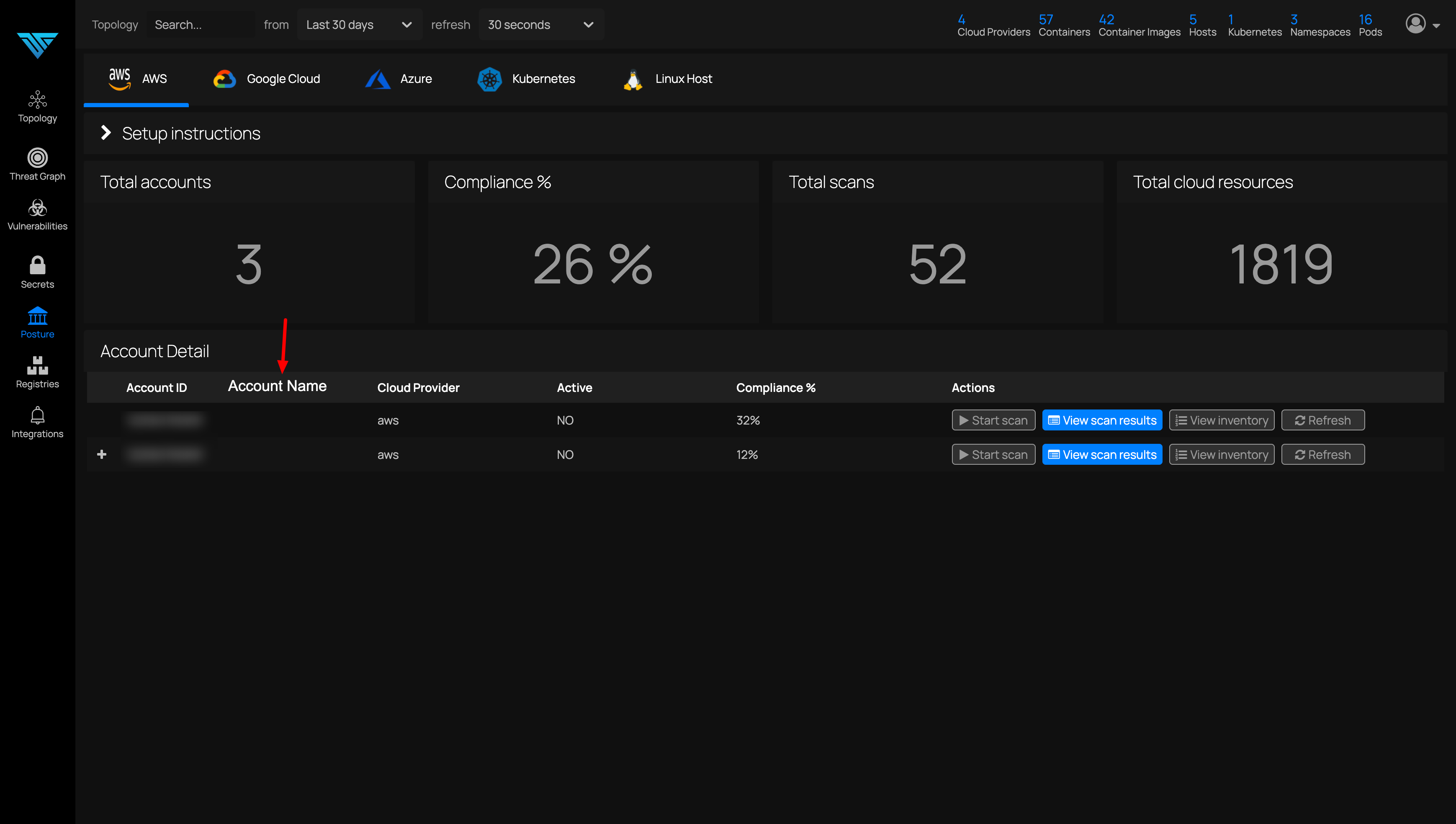 Cloud Scanner enhancements · Issue #673 · deepfence/ThreatMapper · GitHub