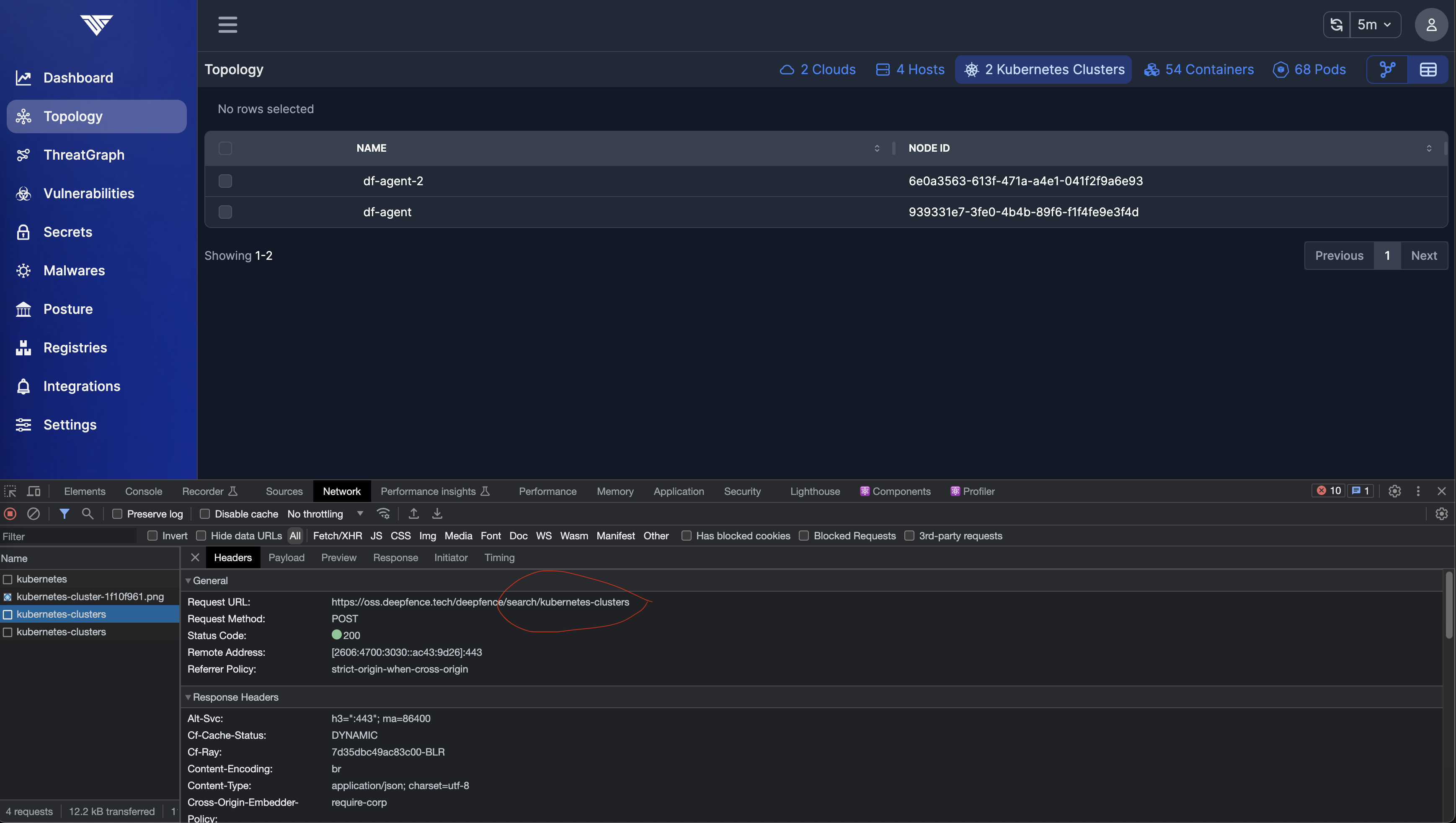 Optimize topology table view · Issue #1207 · deepfence/ThreatMapper · GitHub