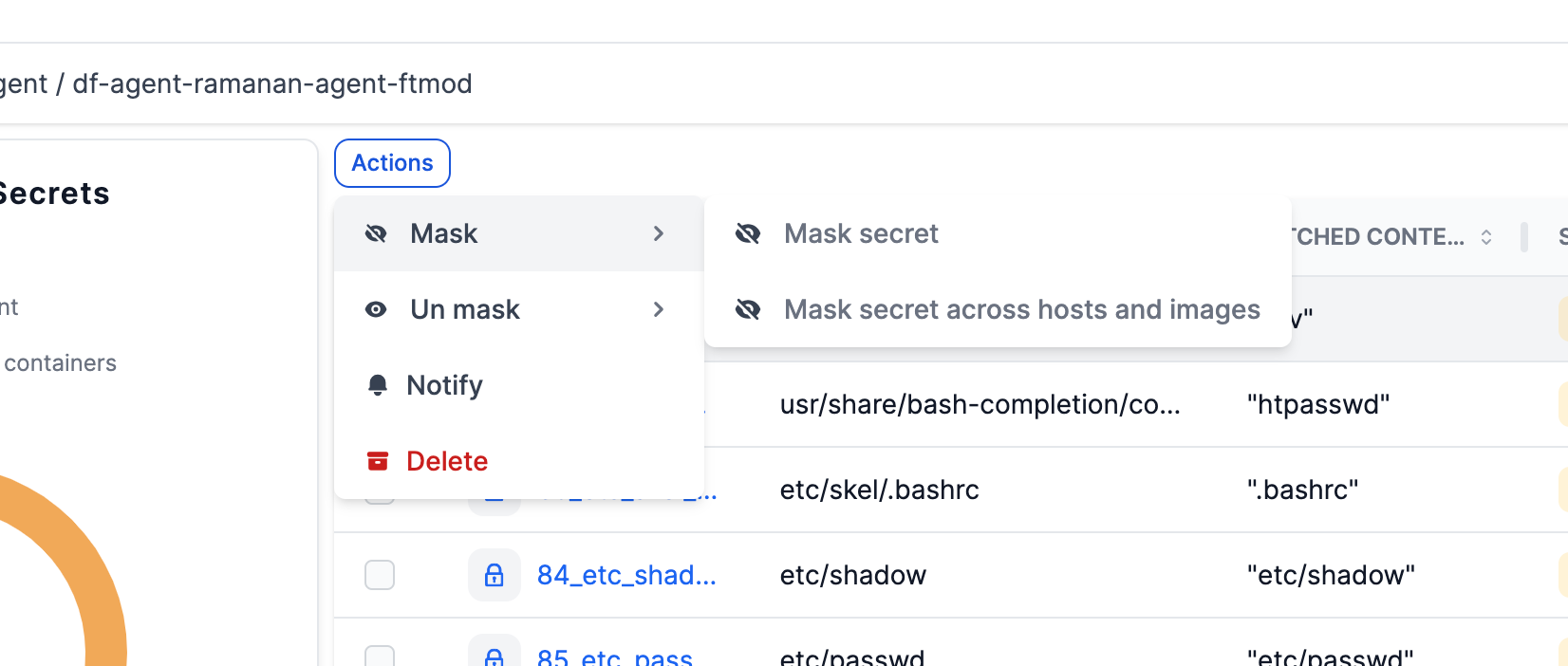 Enhancements to masking results of scans · Issue #1124 · deepfence ...