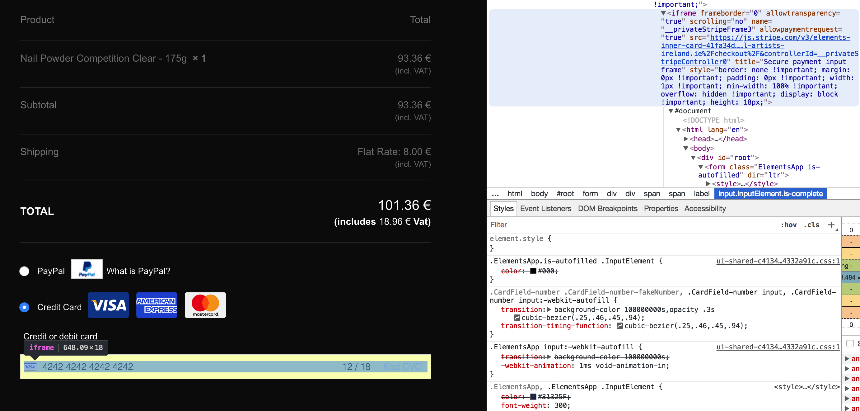 Stripe Gateway Checkout Form · Issue #611 · woocommerce/woocommerce-gateway-stripe · GitHub