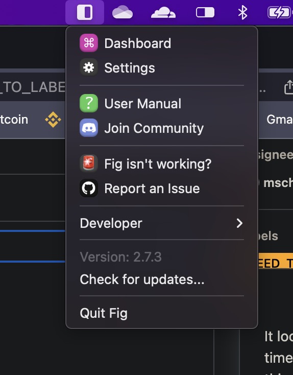 Wont start automatically · Issue #1981 · withfig/fig · GitHub