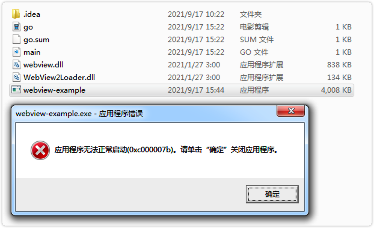 Open program with error code in win7 · Issue #607 · webview/webview ...