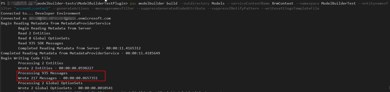 pac modelbuilder - generateActions and messagenamesfilter inconsistencies · Issue #495 ...