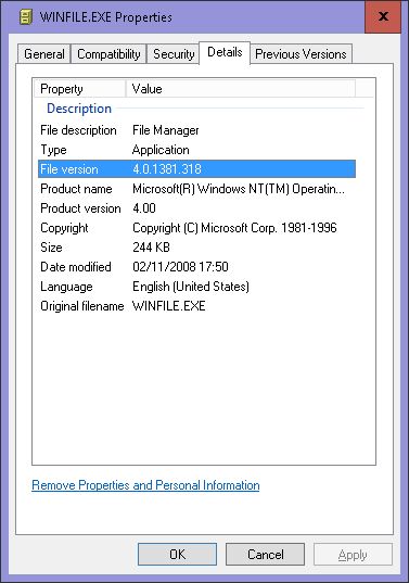 chocolatey installation · Issue #7 · microsoft/winfile · GitHub