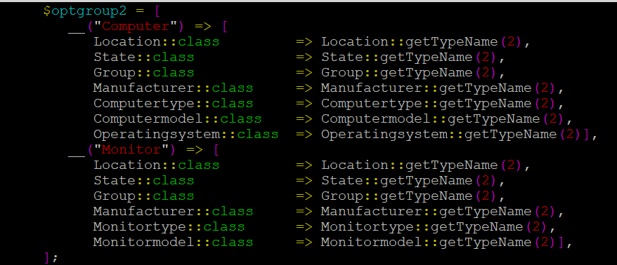 Filter GLPI objects · Issue #1224 · pluginsGLPI/formcreator · GitHub