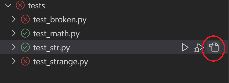 New test interface inconsistent with the rest of VSCode · Issue #132781 ...