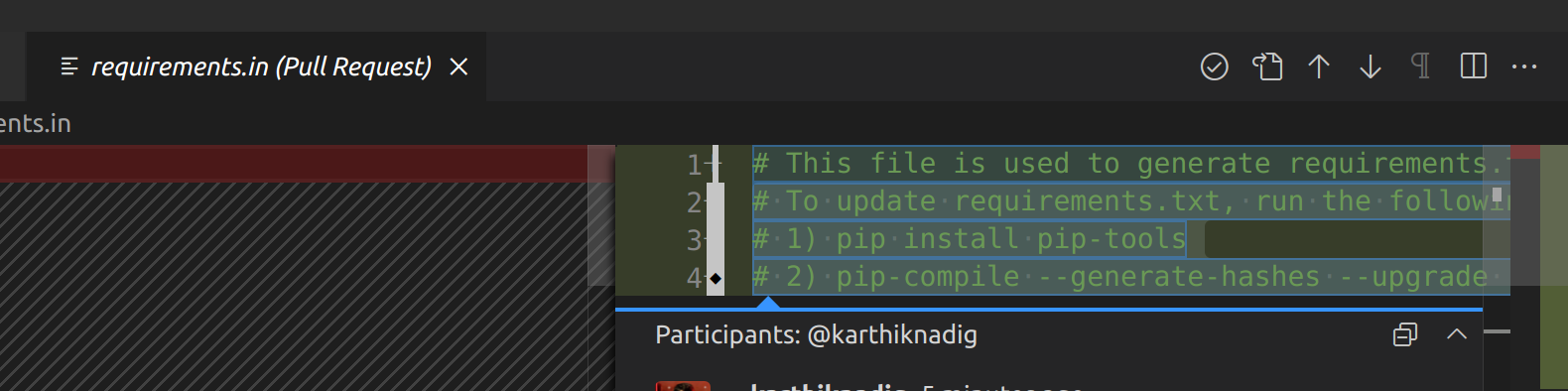 multi-line comment marker remains when you move between files in diff ...