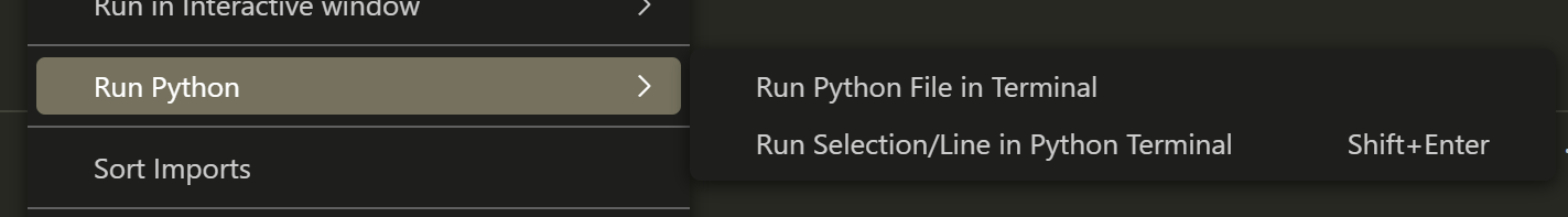 Please, make an option to "streamline" or not "Python run" commands ...