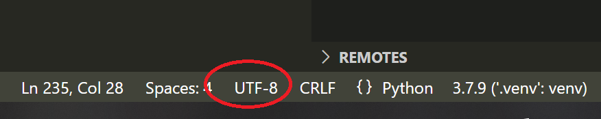 UnicodeEncodeError running autopep8 on Windows using pyevn · Issue #87 · microsoft/vscode ...
