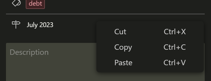 Context menu is weird for labels/assignees/reviewers · Issue #5111 ...