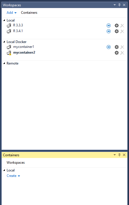 Connection is not removed after the container is deleted. · Issue #3964 · microsoft/RTVS · GitHub