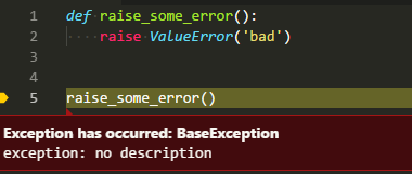 After continuing on raised error the error-type received is always BaseException · Issue #679 ...