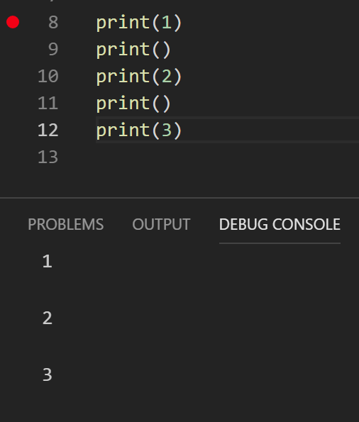 Empty Line Not Rendered In Debug Console Python · Issue 1249 · Microsoft Ptvsd · Github