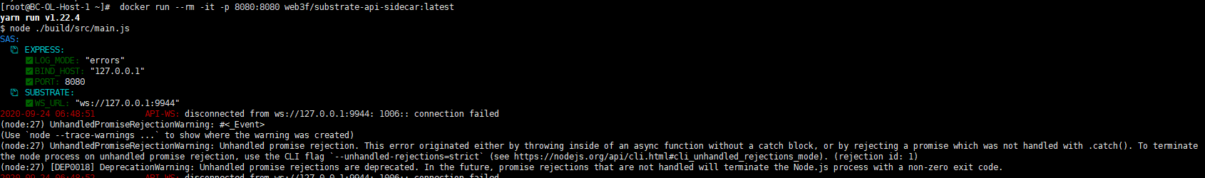 Unable To Connect Nodes After Setup Docker · Issue 304 · Paritytech 3412