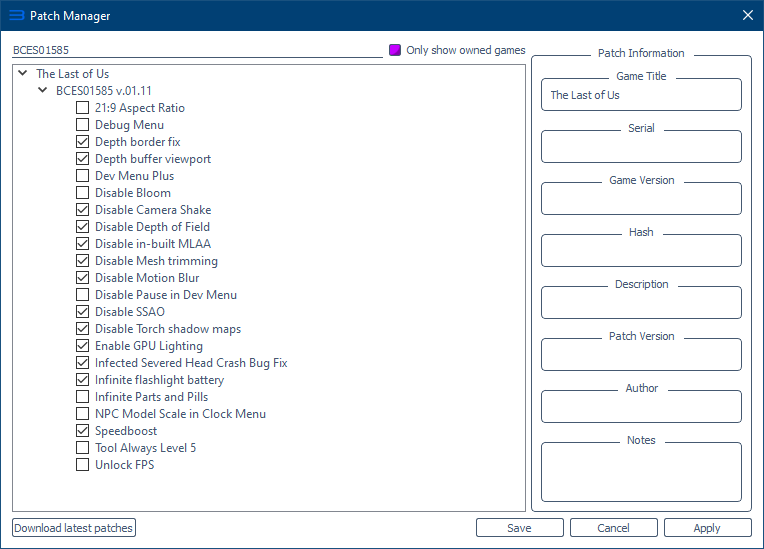 Patch Manager Suggestions · Issue 9919 · Rpcs3rpcs3 · Github 