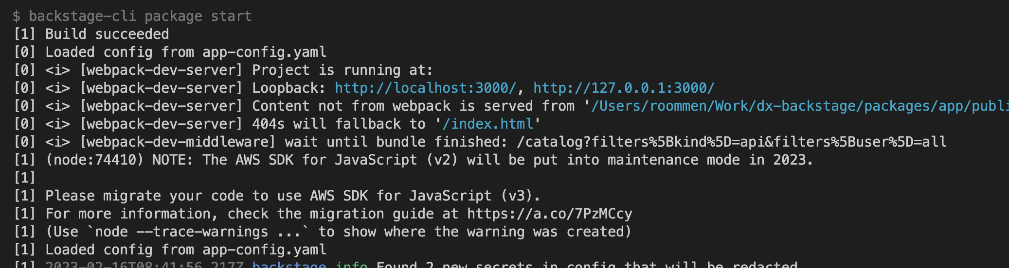 🐛 Bug Report: Following Alert throws after after upgrading the backstage app via cli · Issue ...