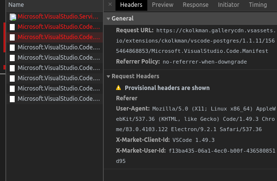 Cant Open Some Plugin Market Xhr Timeout · Issue 108087 · Microsoftvscode · Github