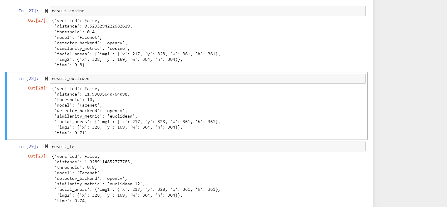 Incorrect Api Predictions In Deepfaceverify · Issue 853 · Serengil