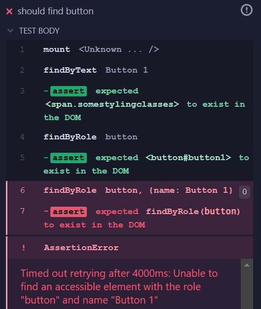 Button's inner text is ignored when label exists, even though aria-hidden is set to true · Issue ...