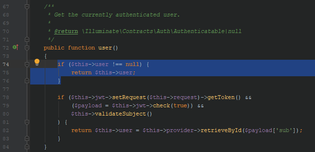 Subject lock not works · Issue #1769 · tymondesigns/jwt-auth · GitHub