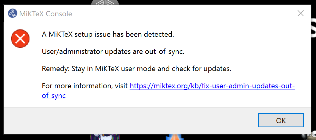MiKTeX 2.9 - User/administrator updates are out-of-sync · Issue #518 ...