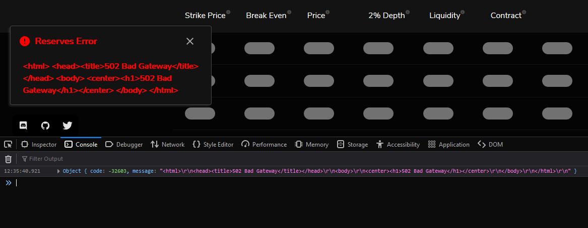 issue with bad gateway · Issue #314 · primitivefinance/v1-interface · GitHub