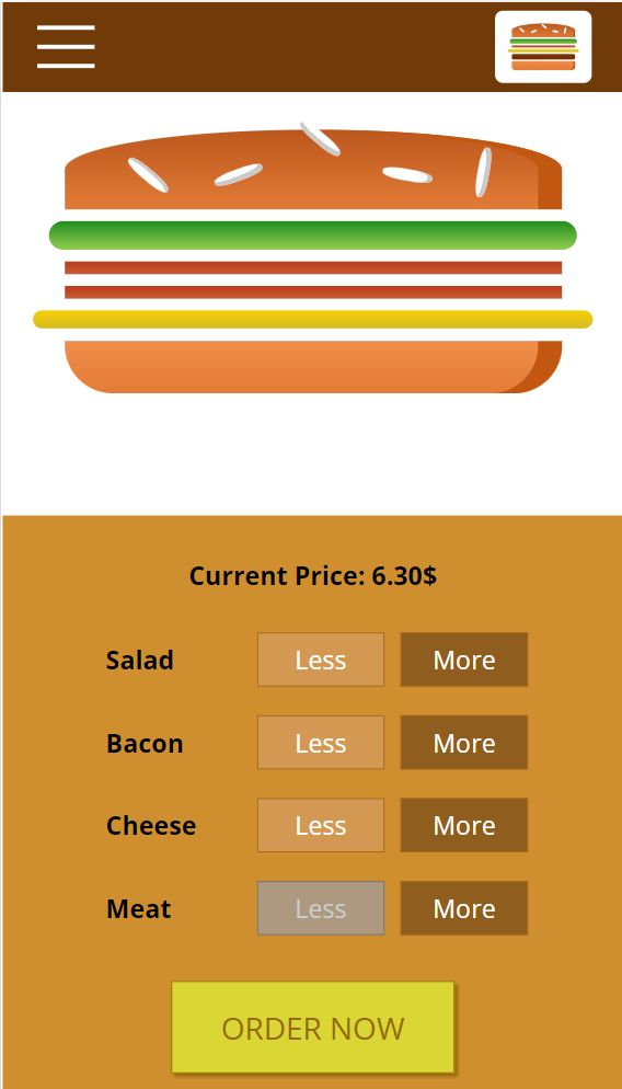 GitHub - SaoudiBilel/burger-builder-app: ReactJs App for ordering Burgers