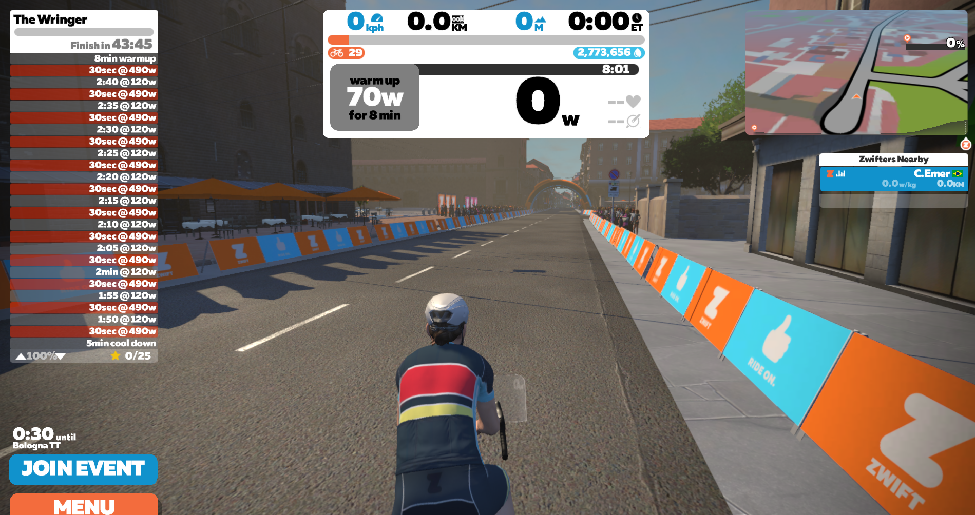 New home screen · Issue #156 · zoffline/zwift-offline · GitHub