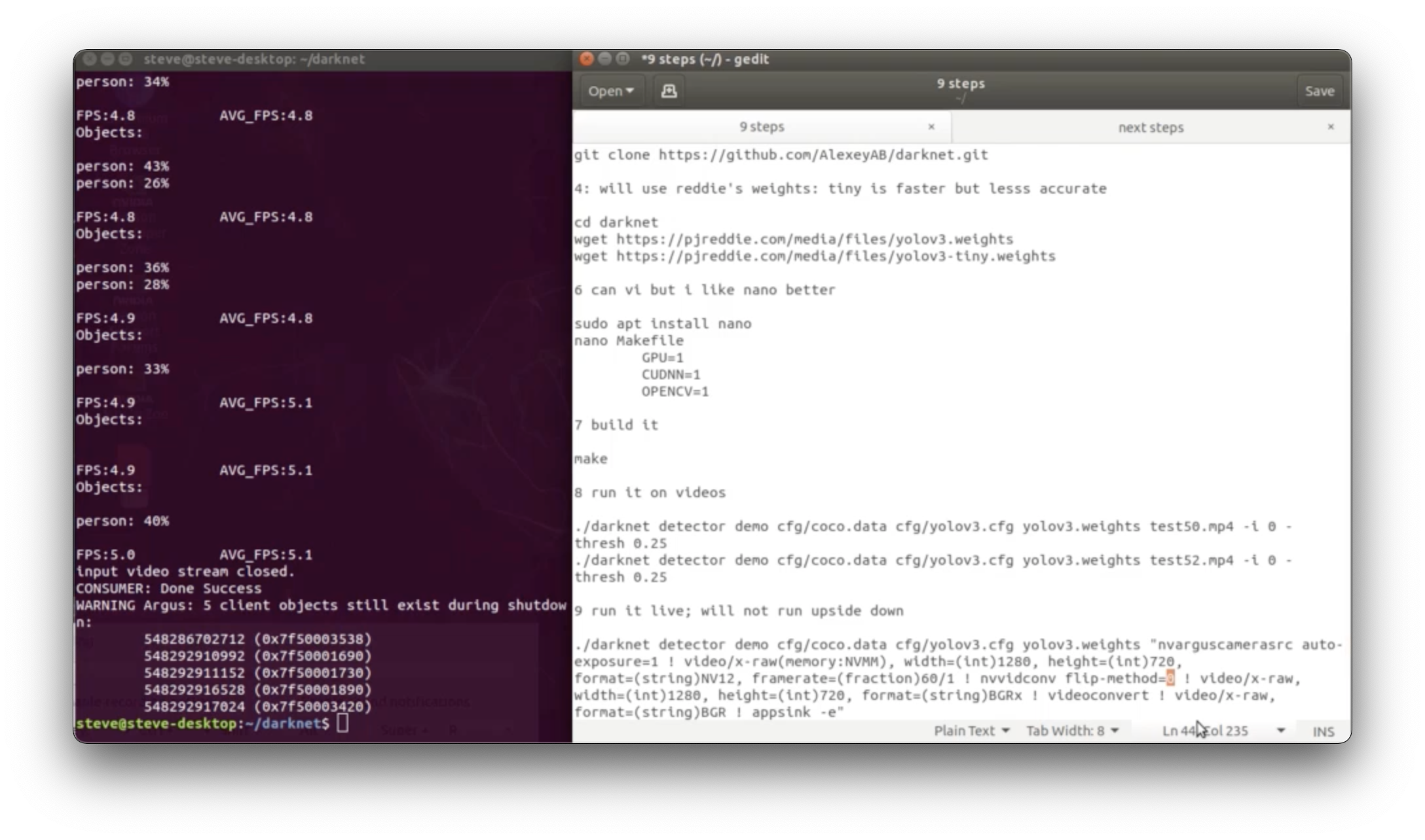 GitHub - stevedepp/YOLO_Classification_JetsonNano: tgif project: a day ...