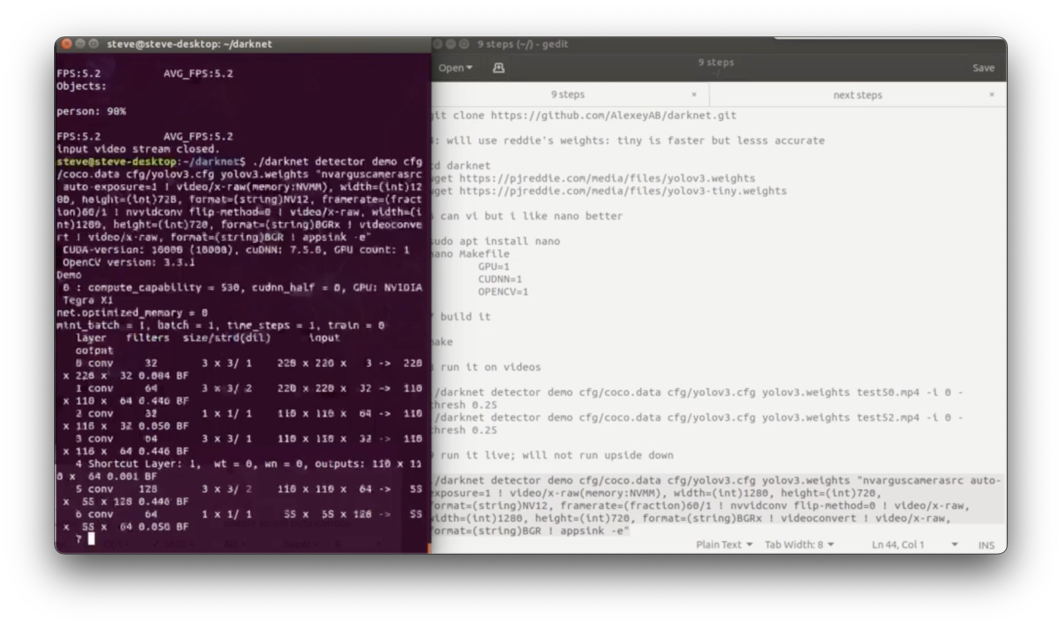 GitHub - stevedepp/YOLO_Classification_JetsonNano: tgif project: a day ...
