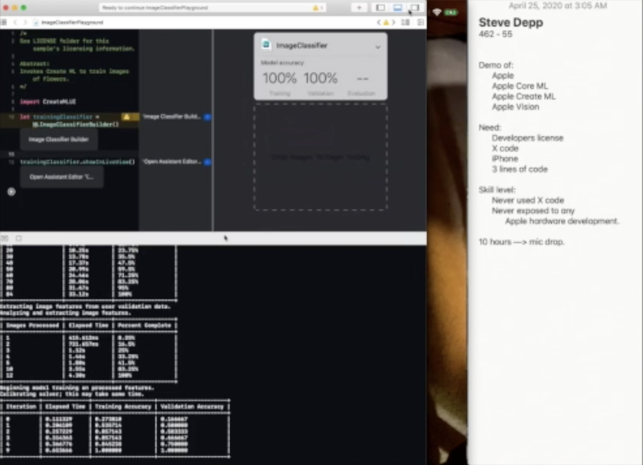 GitHub - stevedepp/CoreMLiPhoneApp: tgif project: a day to develop my ...