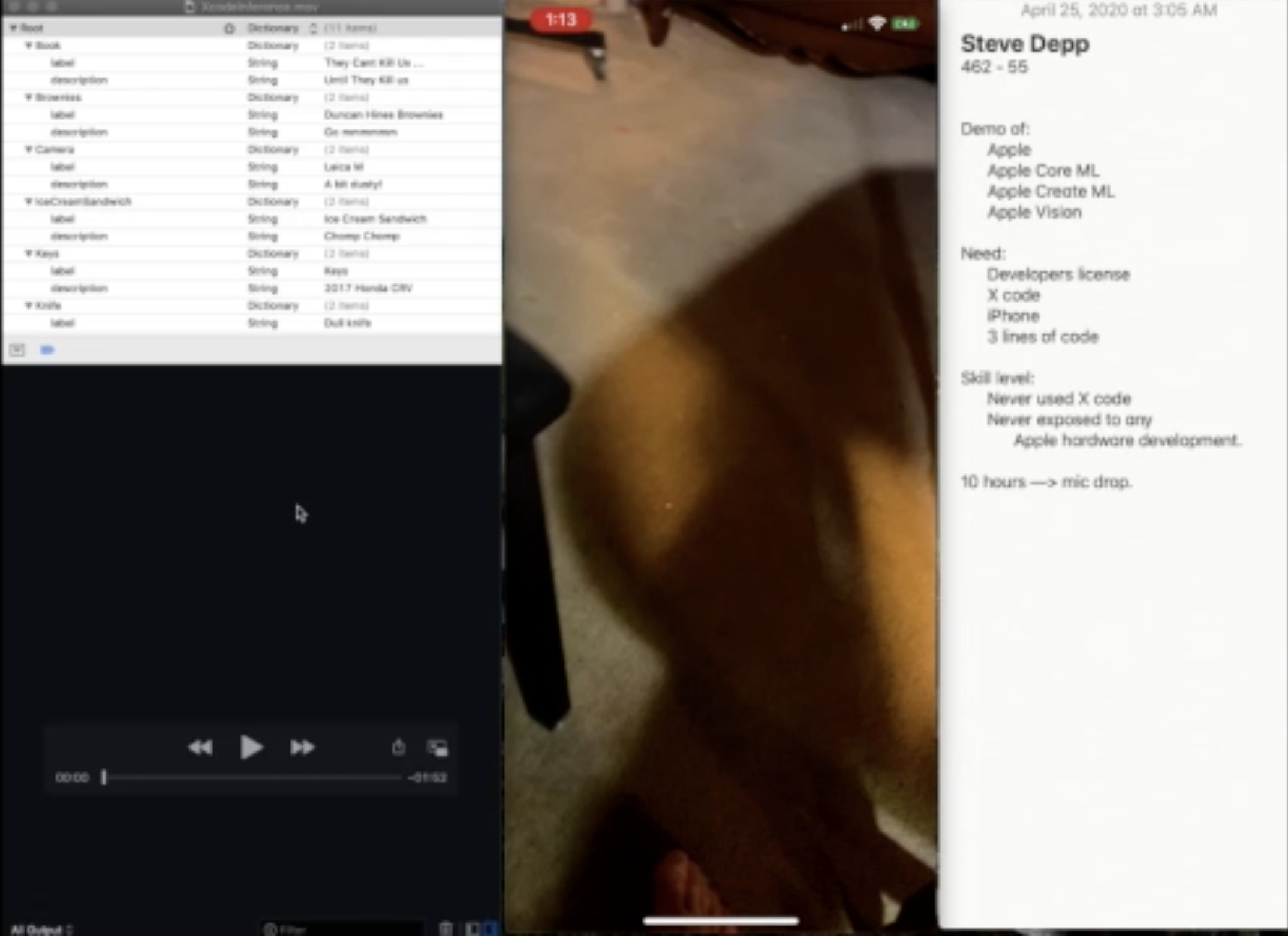 GitHub - stevedepp/CoreMLiPhoneApp: tgif project: a day to develop my first iPhone app that ...