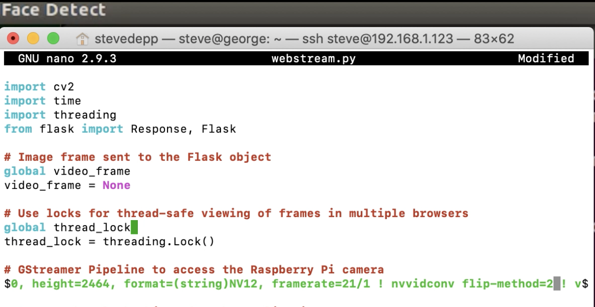 GitHub - stevedepp/FaceDetectionWebStreamingJetsonNano: Live video face ...