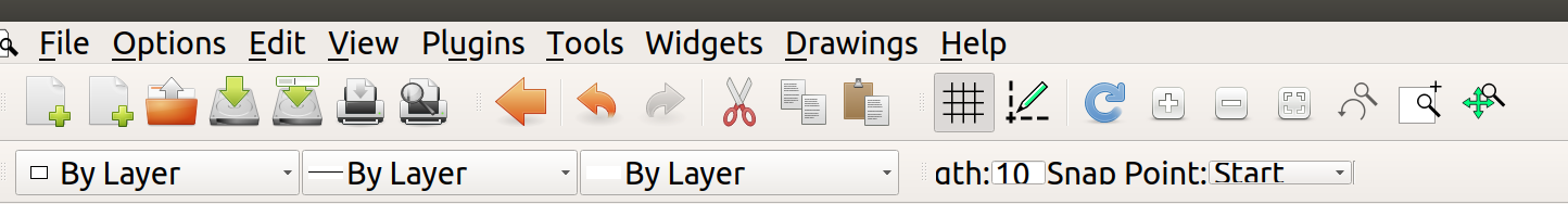 cluttered interface elements on HiDPI screens · Issue #1054 · LibreCAD/LibreCAD · GitHub