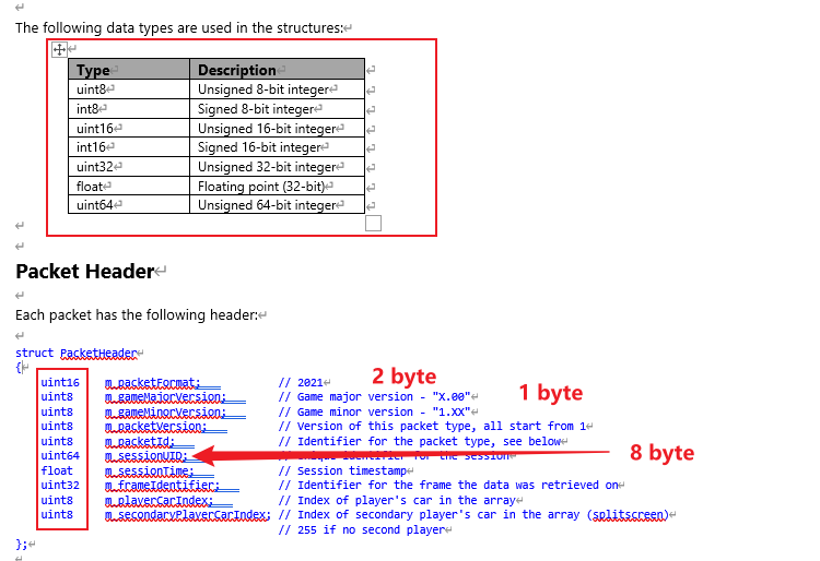 大佬我想问一问关于udp获取到数据的解析 · Issue #1 · ningjx/F1-Simple-Telemetry · GitHub