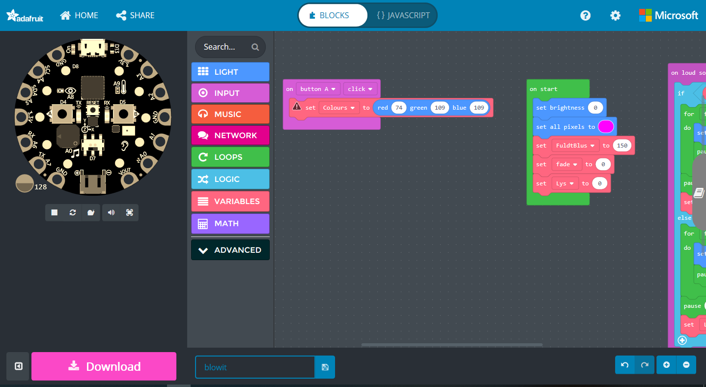 Custom Rgb Not Working In Block Mode · Issue 732 · Microsoft Pxt Adafruit · Github