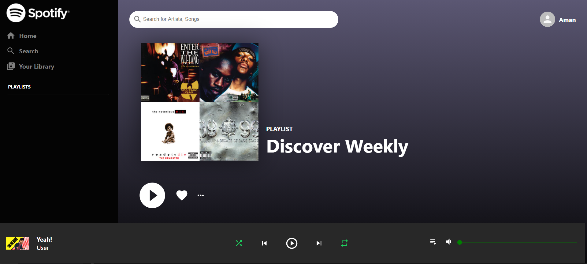 GitHub - amansohal8654/spotify_clone