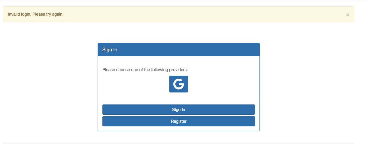 Errorflaskcurityviewserror Returning Oauth User Info Invalid Url Userinfo