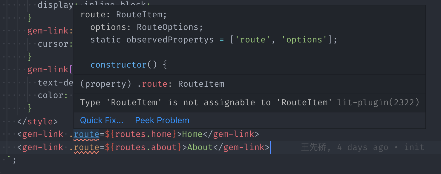 Type Templateresult Is Not Assignable To Templateresult · Issue 16 · Runemvscode Lit 3969