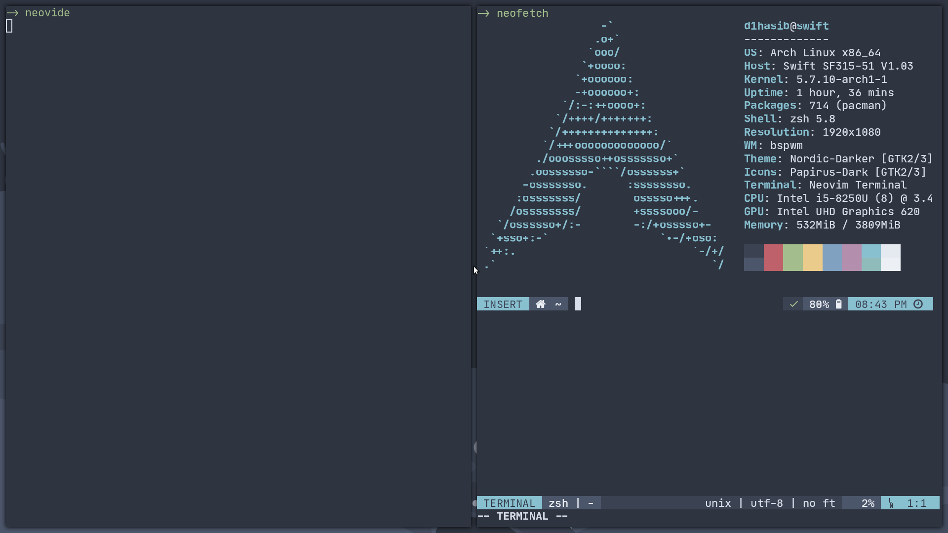 Terminal buffer's stdout breaks if Neovide is not opened from another terminal · Issue #329 ...
