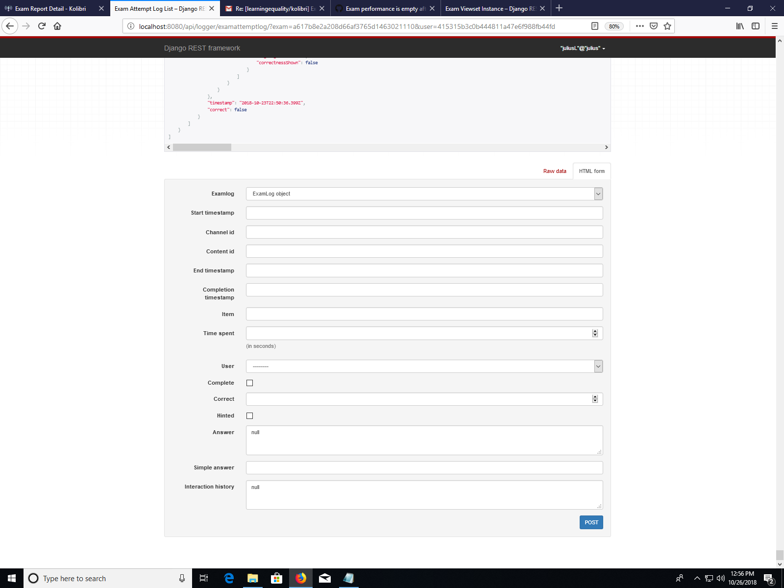 Exam performance is empty after upgrading the kolibri 0.8.0 to 0.11.0b2 · Issue #4474 ...