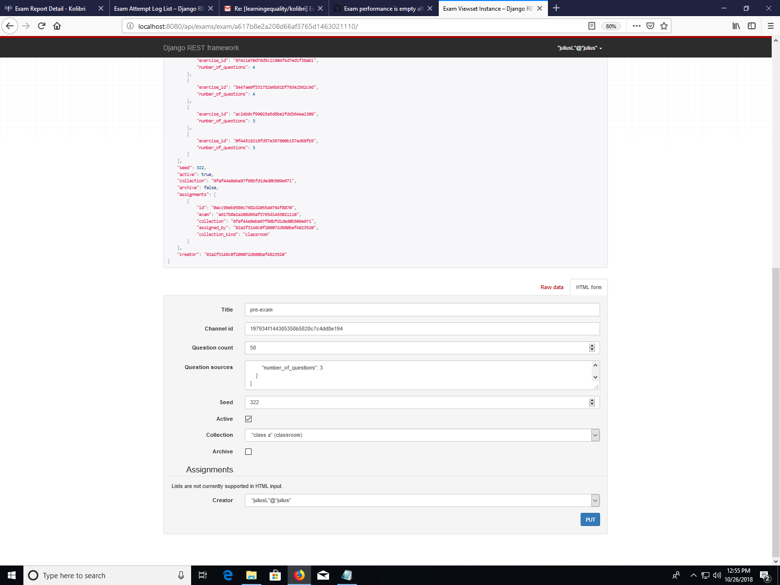 Exam performance is empty after upgrading the kolibri 0.8.0 to 0.11.0b2 · Issue #4474 ...