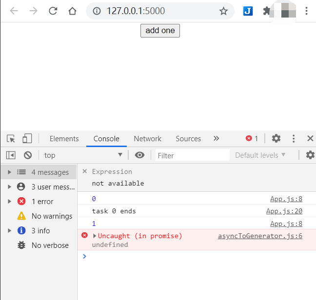 queue won't processes items after a promise reject in React Production ... queue won't processes items after a promise reject in React Production ...
