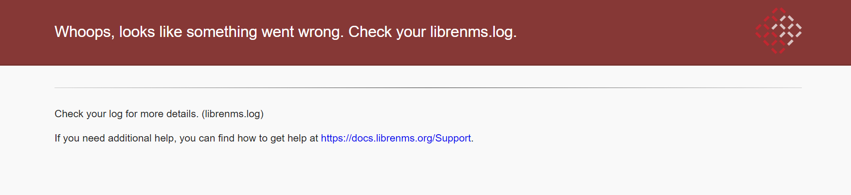 About Page giving the dreaded ooops, something went wrong check your logs error. · Issue #14738 ...