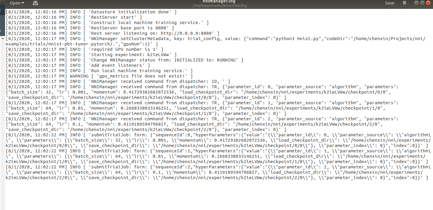 Although Successfully started experiment，but GPU is not called and ...
