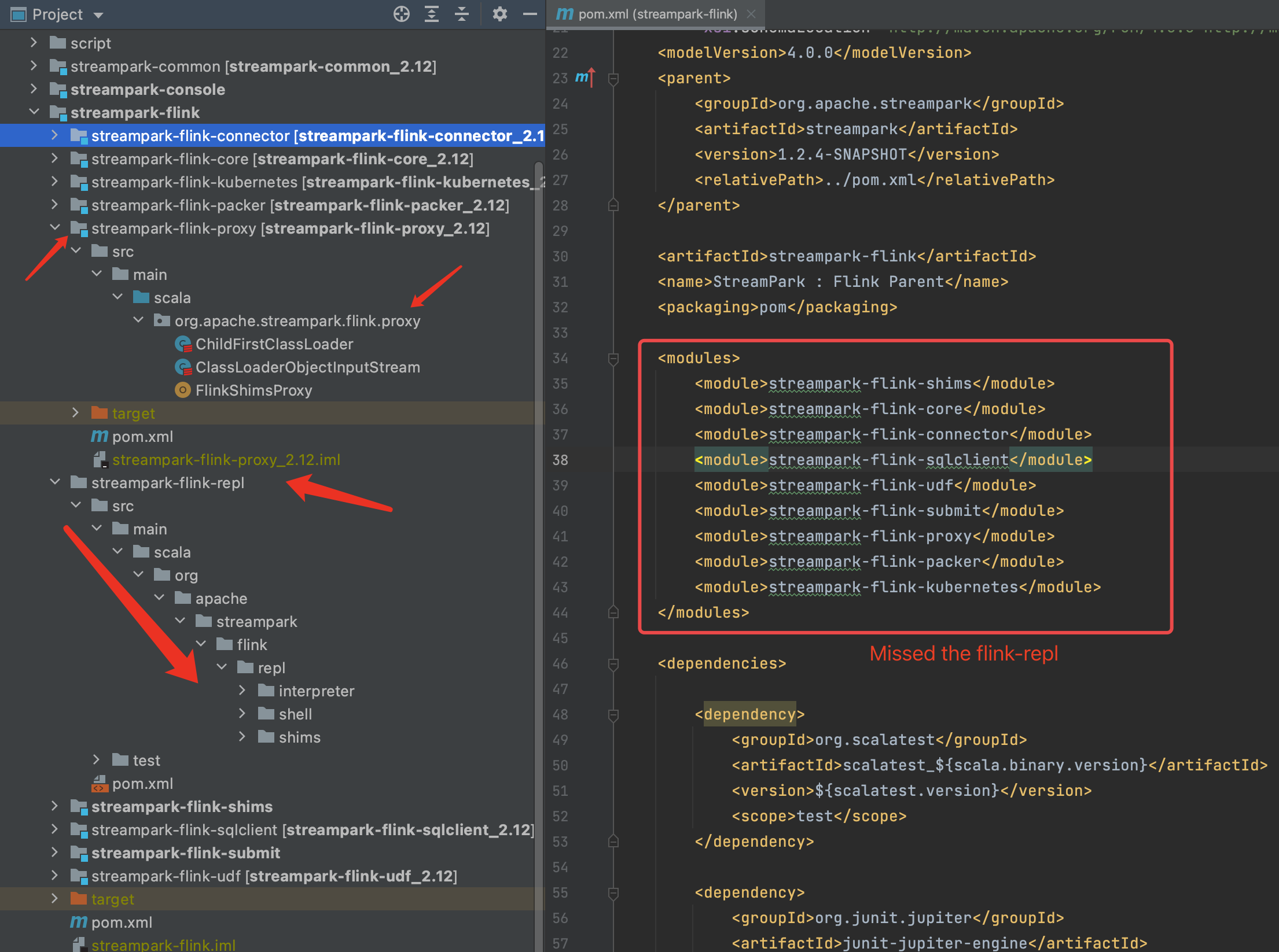 Improve Improve The Module List · Issue 1756 · Apacheincubator Streampark · Github 