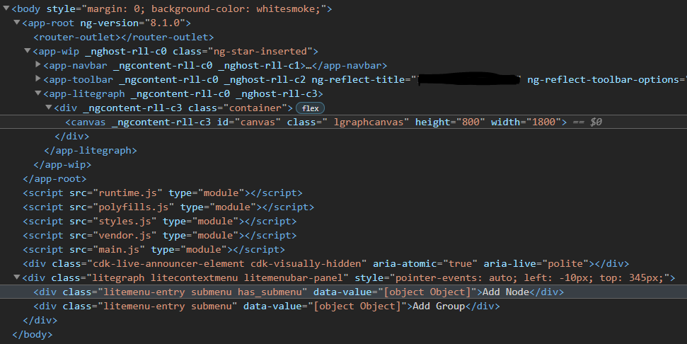Anuglar 8: Styles not processed · Issue #188 · jagenjo/litegraph.js ...