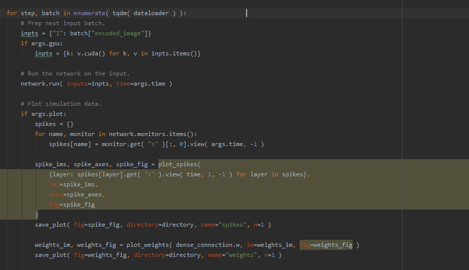 Plotting Spikes, Voltages · Issue #368 · BindsNET/bindsnet · GitHub